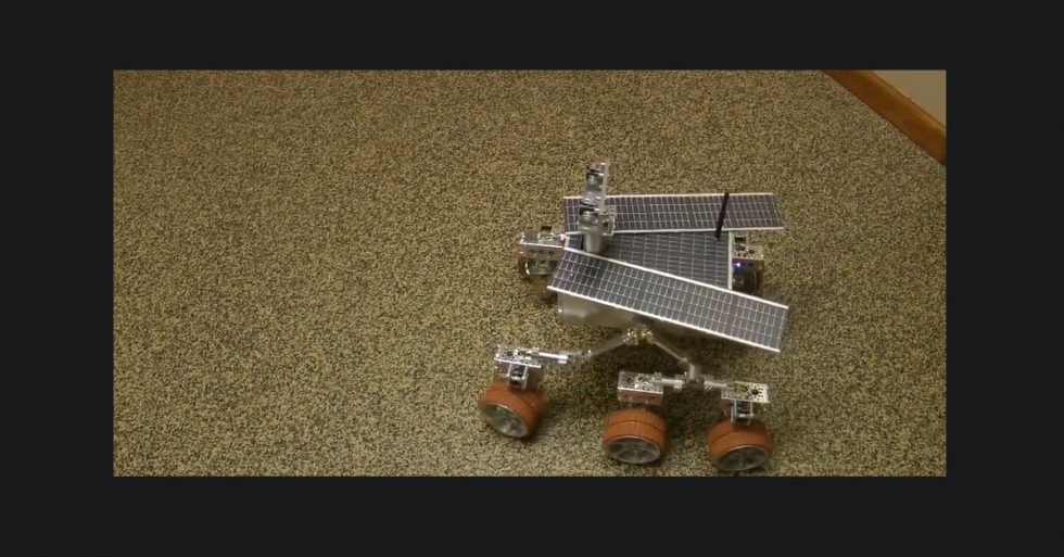 Mars Rover – Motion Test Video | Beatty Robotics